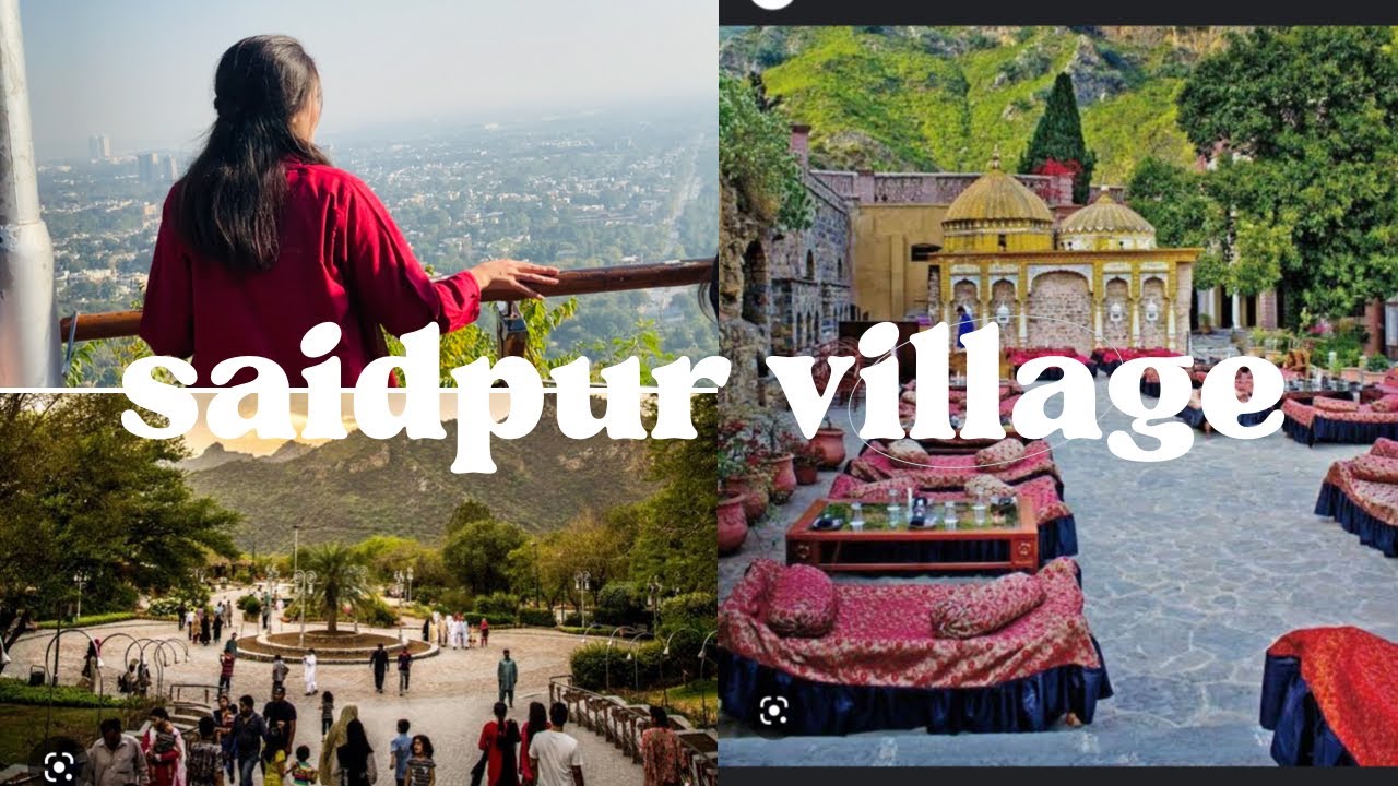 Visiting most hyped places of islamabad ||Saidpur village||Dam-e-koh #saidpur #islamabadtour ...