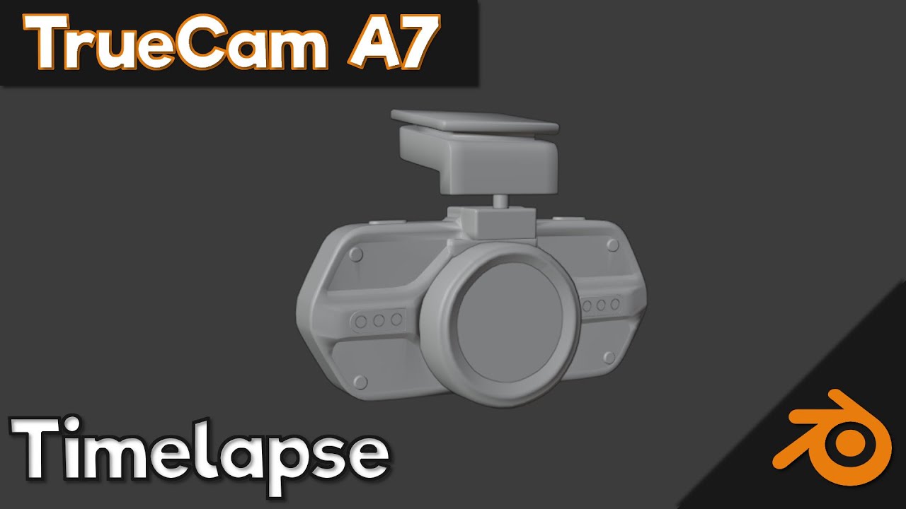 Modeling-Timelapse | Blender 2.90 | TrueCam A7 | GFP-Modding - YouTube