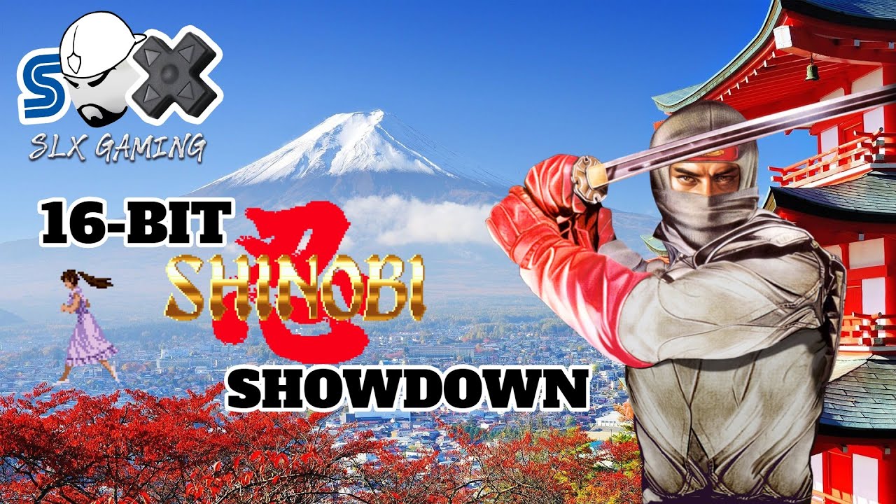 16-Bit Shinobi Showdown! Sega Genesis Ninja Action! - YouTube