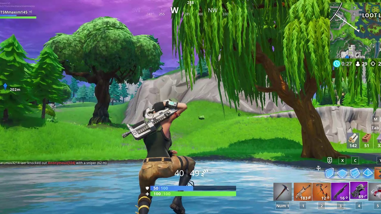 Fortnite op pc - YouTube