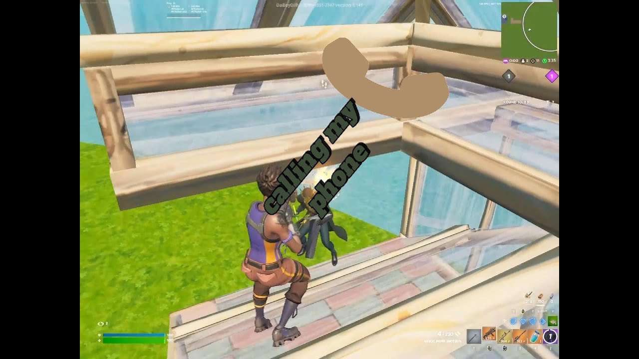 fortnite calling my phone montage! - YouTube