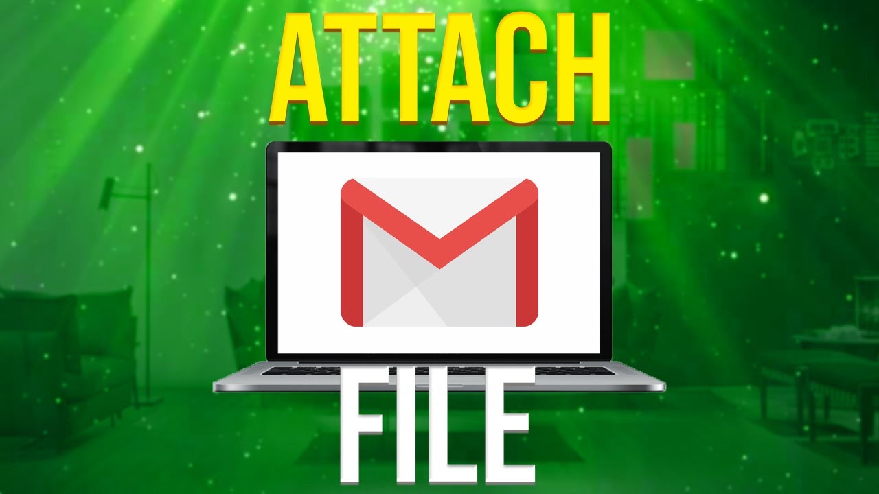How To Attach File In Gmail (DESKTOP) - YouTube