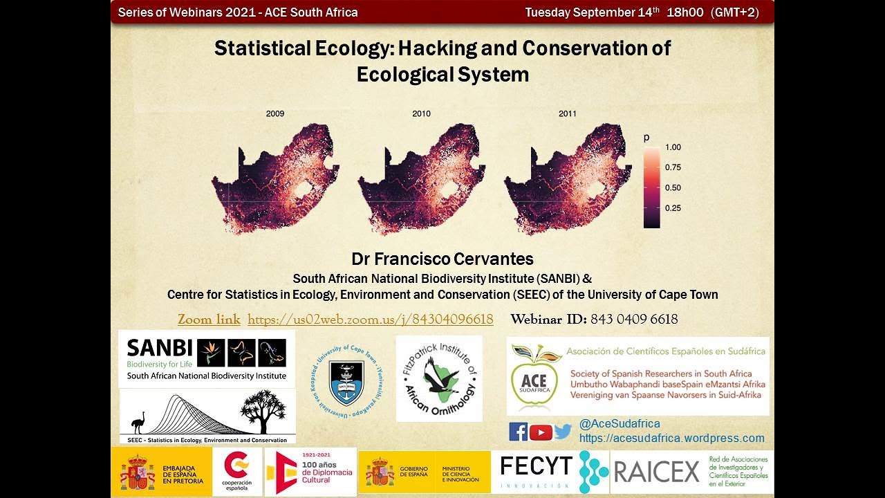 Statistical Ecology: Hacking and Conservation of Ecological Systems ...