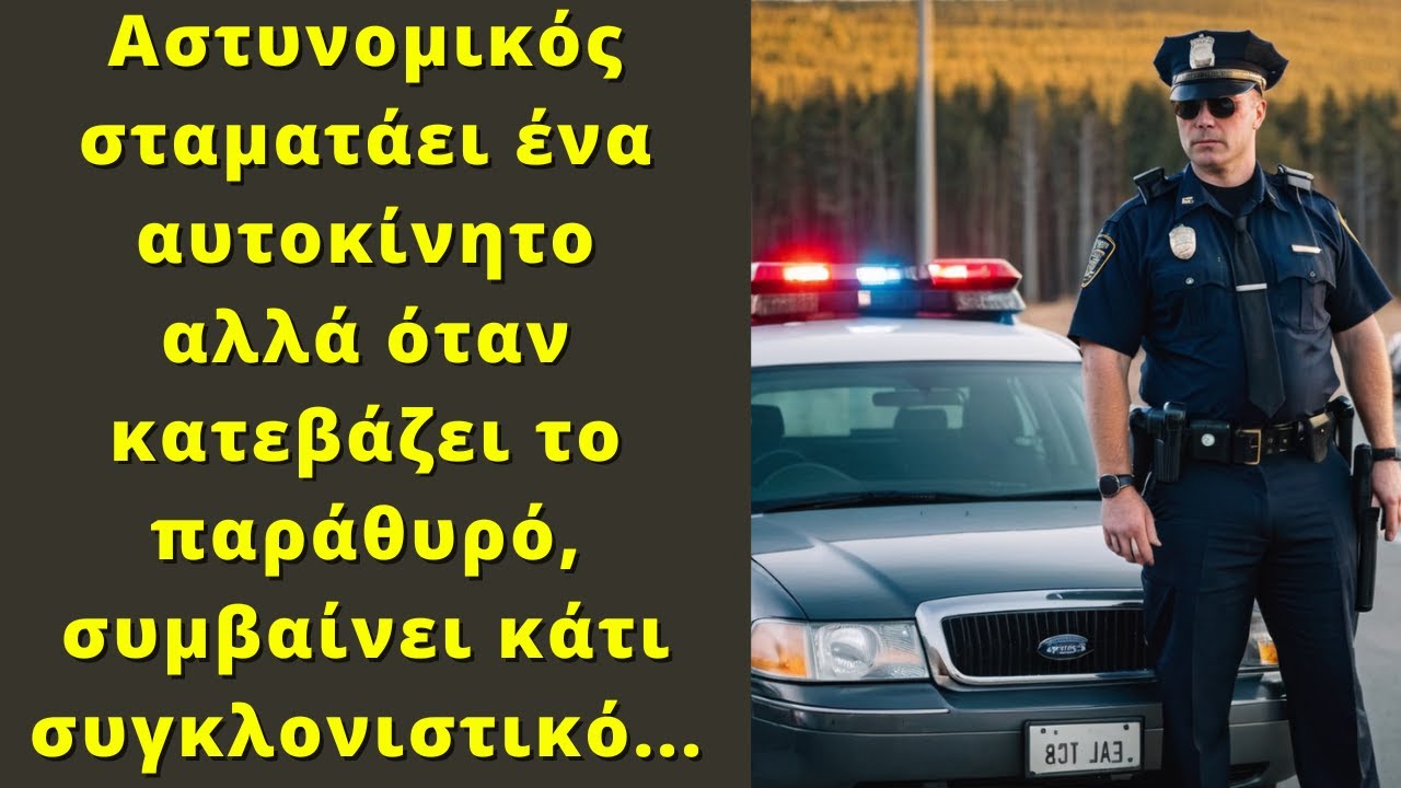 Συμβαίνει κάτι ΣΥΓΚΛΟΝΙΣΤΙΚΟ όταν ο Αστυνομικός ζητάει απ' τον οδηγό να ...