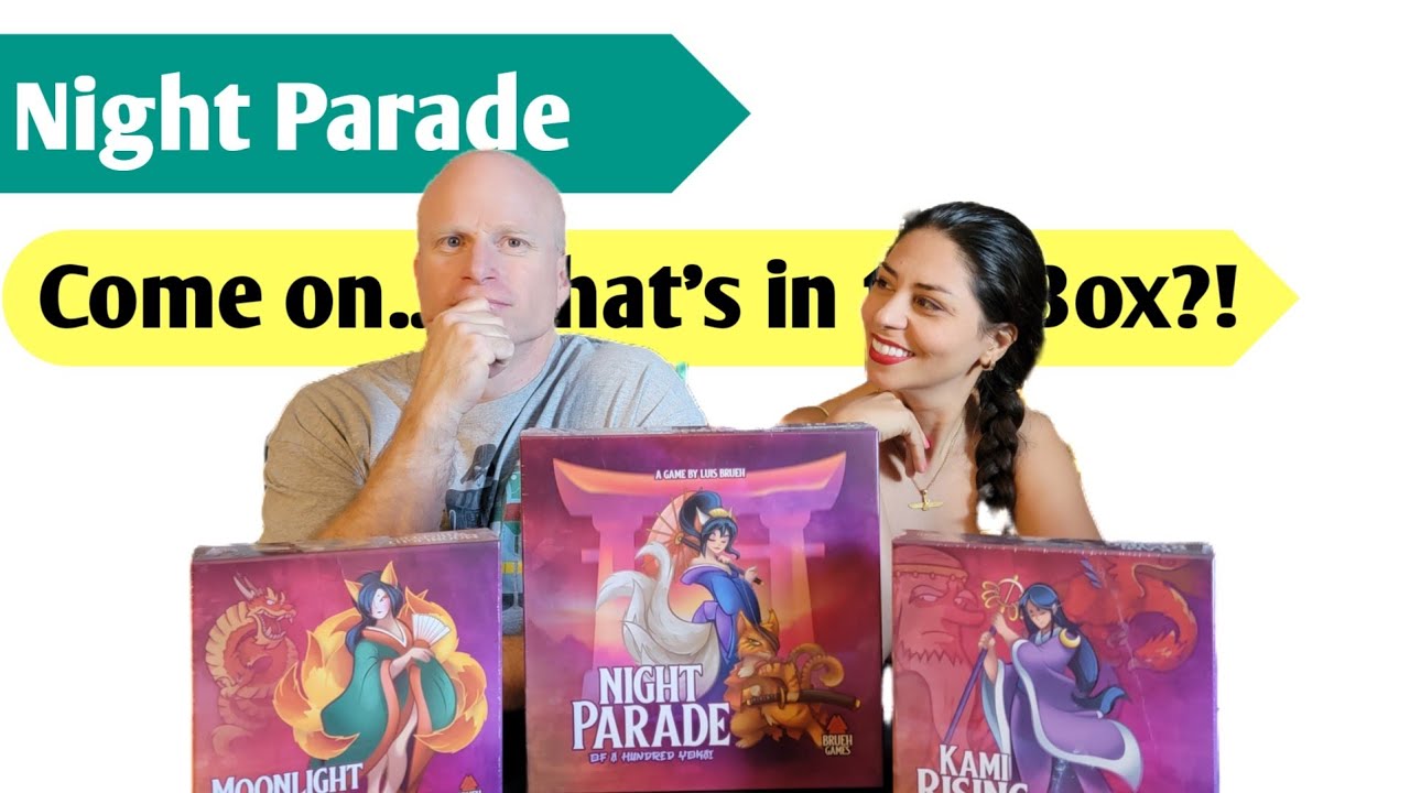 Tinker Tap Time: An Unboxing of Night Parade of a Hundred Yokai - YouTube