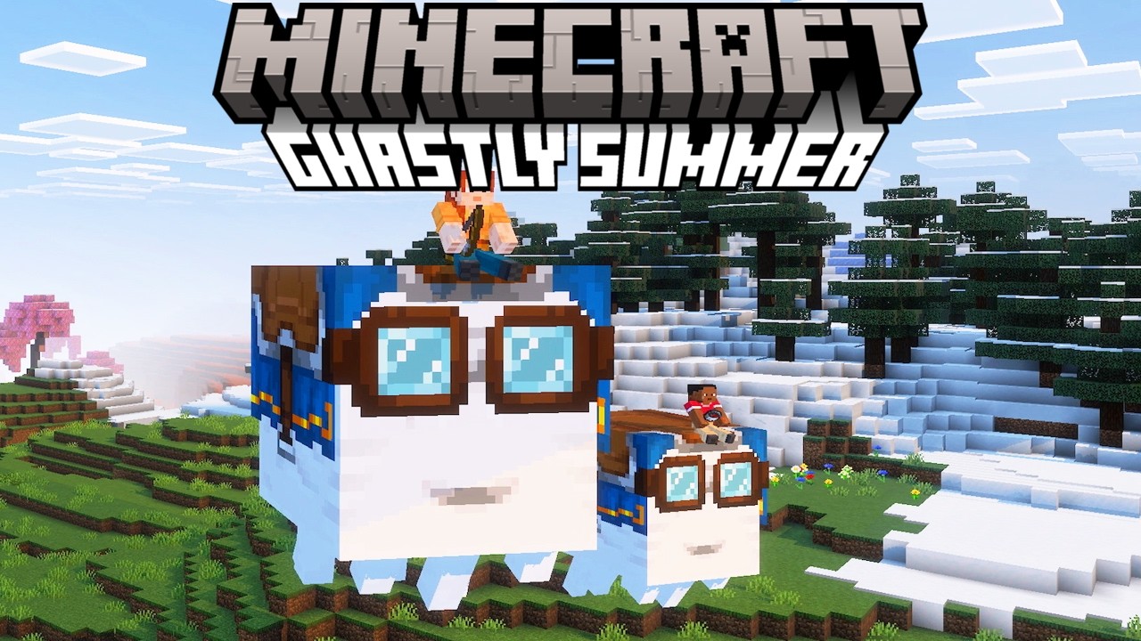 Rideable Happy Ghasts & Vibrant Visuals | Minecraft Live 2025 - YouTube