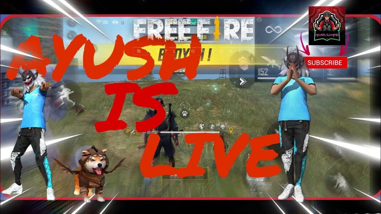 LIVE WITH AYUSH GAMING 🥰🥰 ........op headshot gameplay...... - YouTube