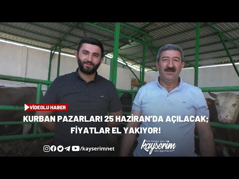 Kurban pazarları 25 Haziran’da açılacak; Fiyatlar el yakıyor!
