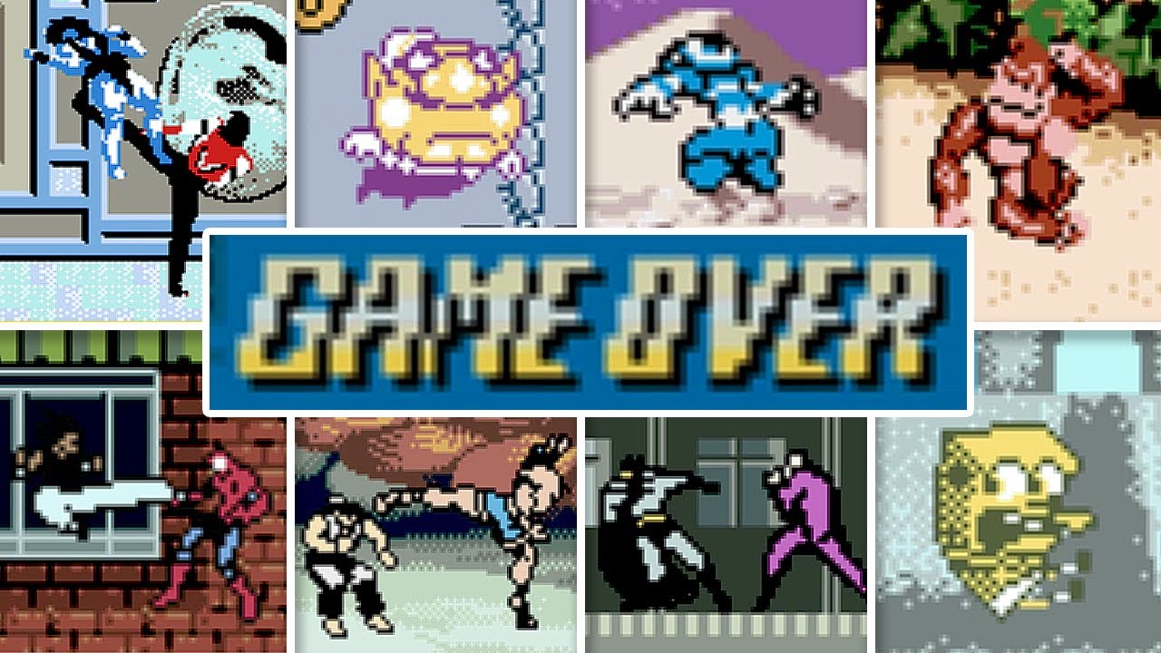 20 Game Boy Color Games Death Animations & Game Over Screens - YouTube