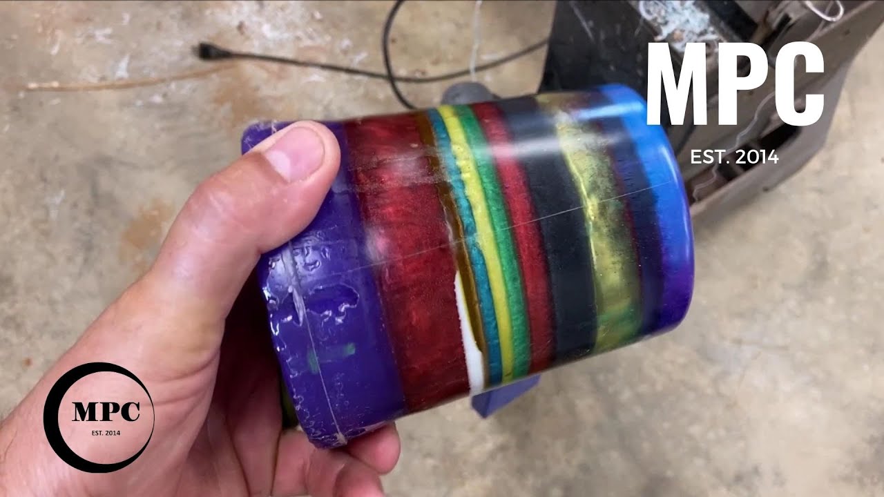 Resin Turning - What to do With Leftover Resin??? - YouTube