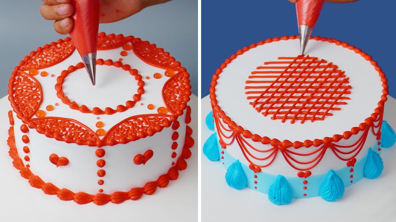 Simple Cake Decorating Recipes | TOP Birthday Cake Design Tutorial ...