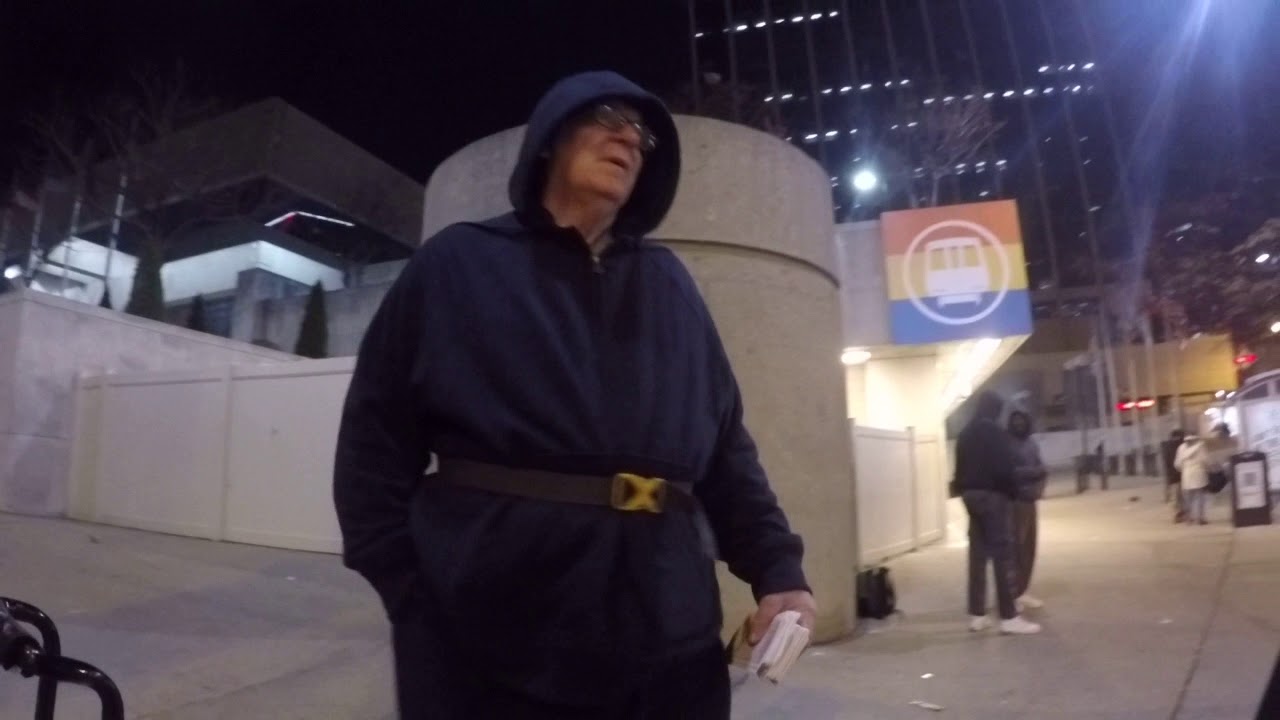 Street Preaching on Atlanta Street Corner on a Cold Night - YouTube