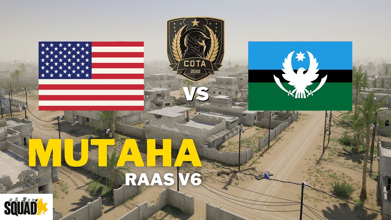 COTA | Squad Server | Mutaha RAAS v6 | 19 Haziran 2023 #squad - YouTube