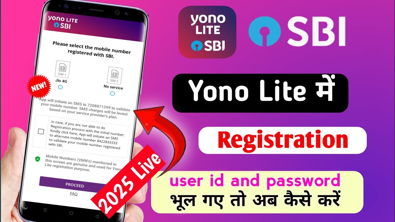 Yono Lite Sbi Registration | How to registration yono lite sbi | Yono ...