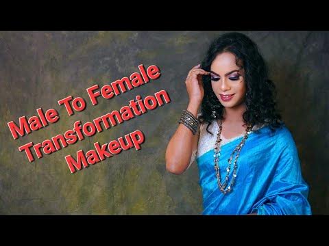 Male To Female Transformation Makeup || Crossdressing || Makeup Tutorials || Crossdresser - YouTube