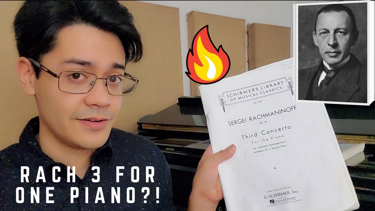 PLAYING THE RACH 3 ON ONE PIANO?! | Vlog #25 | Josh.V.Music - YouTube