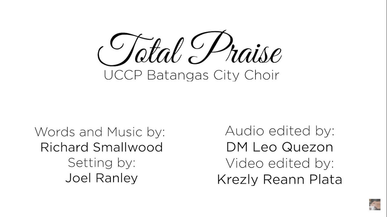 Total Praise (Hope Publishing) - YouTube