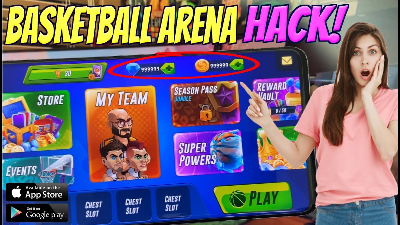 Baseketball Arena Hack. How I Got Unlimited Diamonds & Coins ...