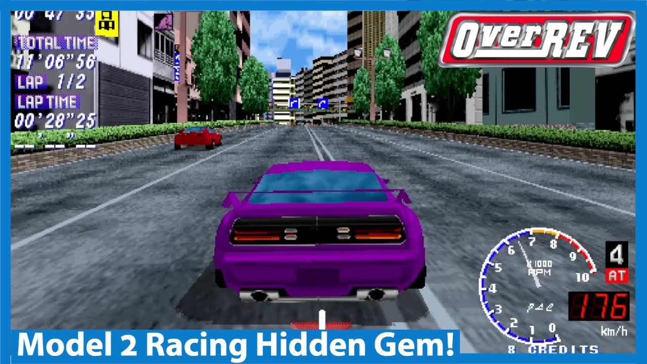 As Good as Daytona USA? Over Rev! An Arcade Racing Game from Jaleco on ...