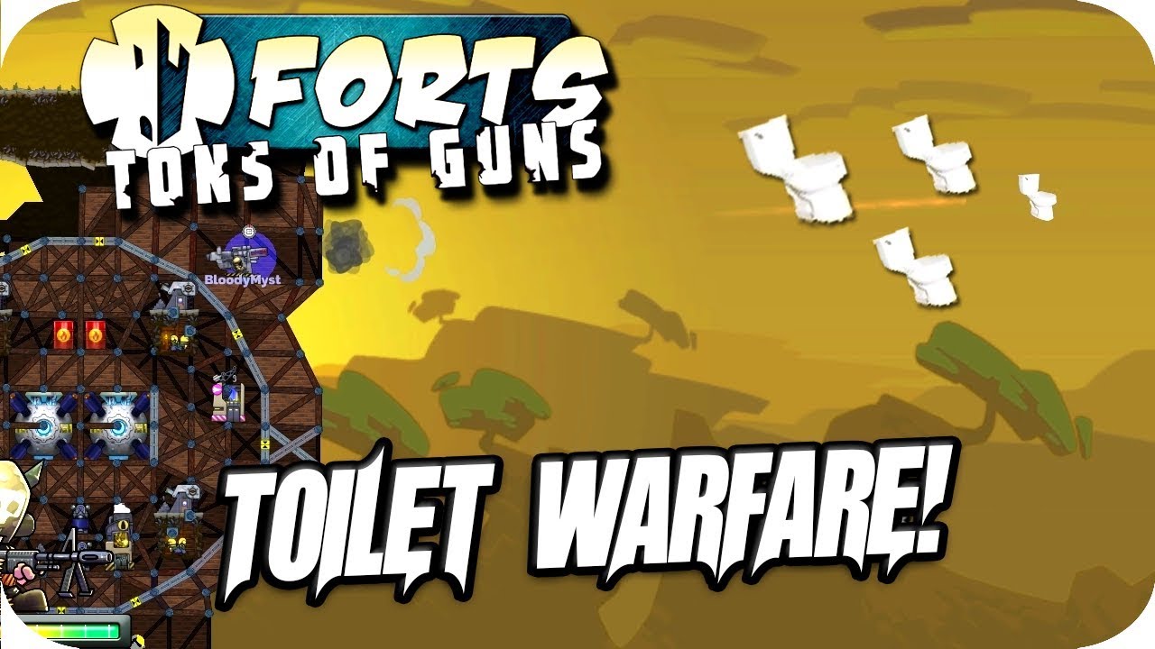 Forts Multiplayer 3v3 Gameplay The Great Scottish Freedom Toilet Wars ...