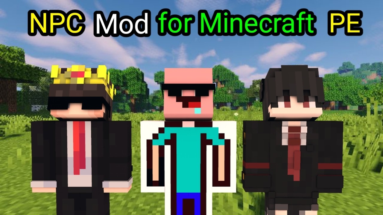 Minecraft NPC mod for 1.21+ - YouTube