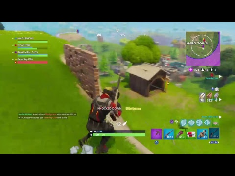 Fortnite new bottom feeder pickaxe gameplay - YouTube