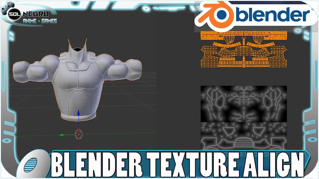 Blender Texture Align Tutorial | Dragon Ball Xenoverse - YouTube