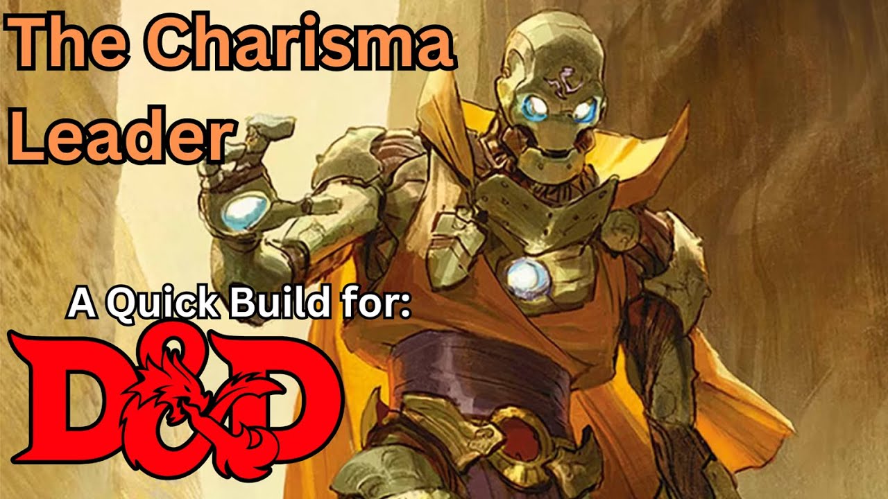 The Charisma Leader; a suavy support build for D and D 5e! - YouTube