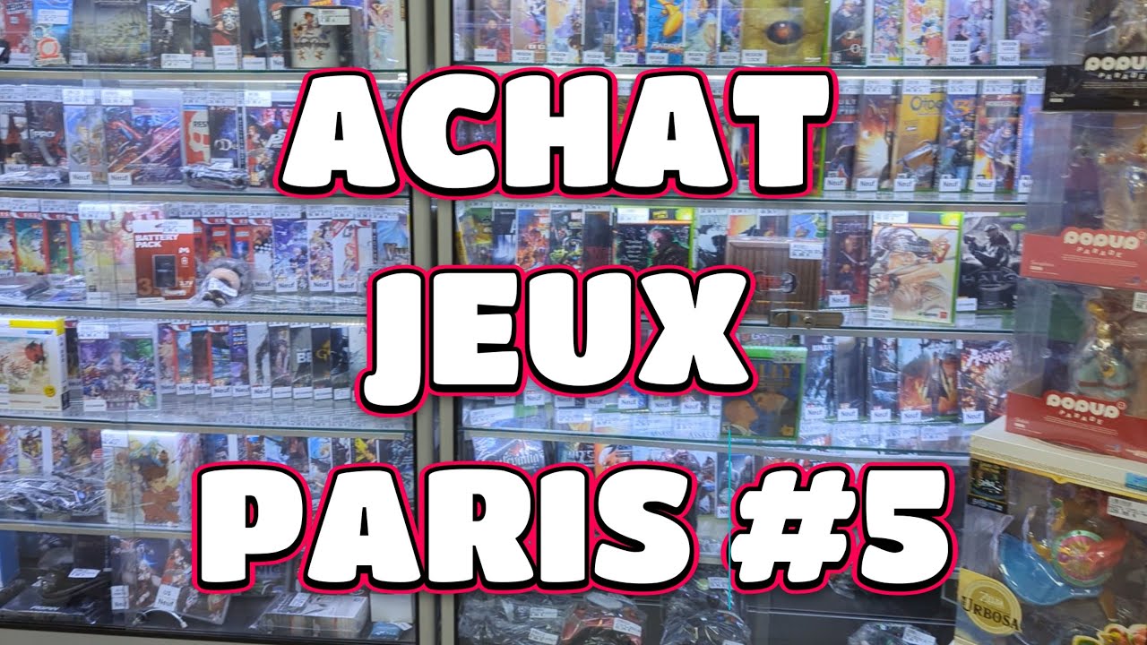#5 Achat Jeux vidéo - Paris - YouTube