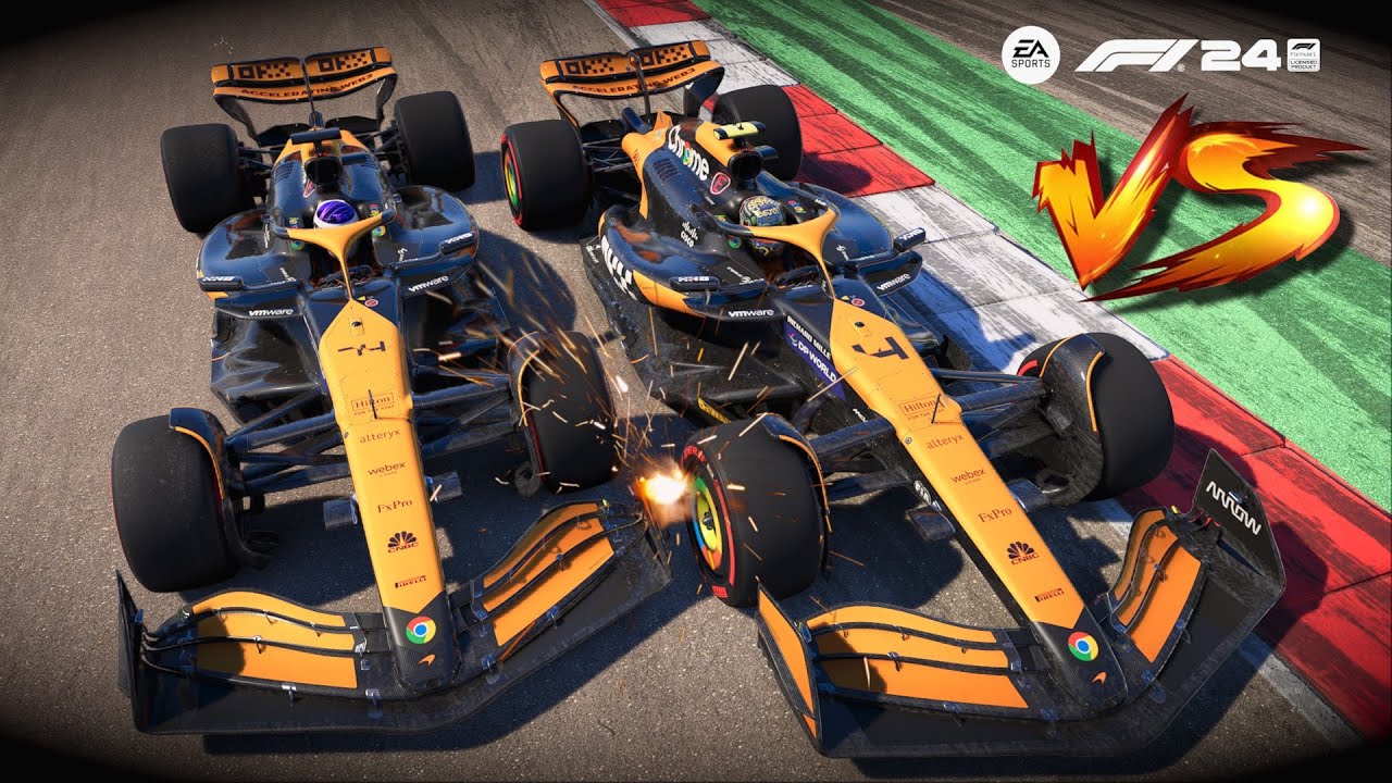 Mclaren’s EPIC Battle | F124 Gameplay - YouTube