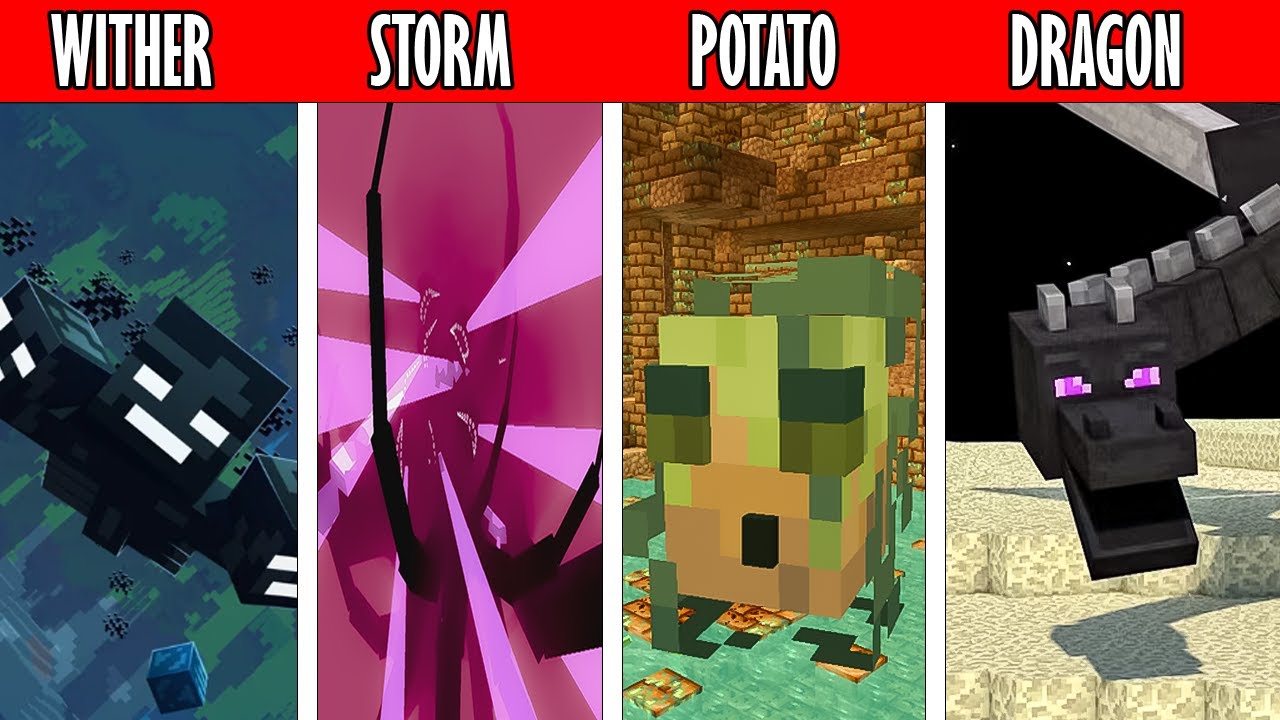 I KILLED ALL Bosses in Minecraft Survival To This Date !! - YouTube