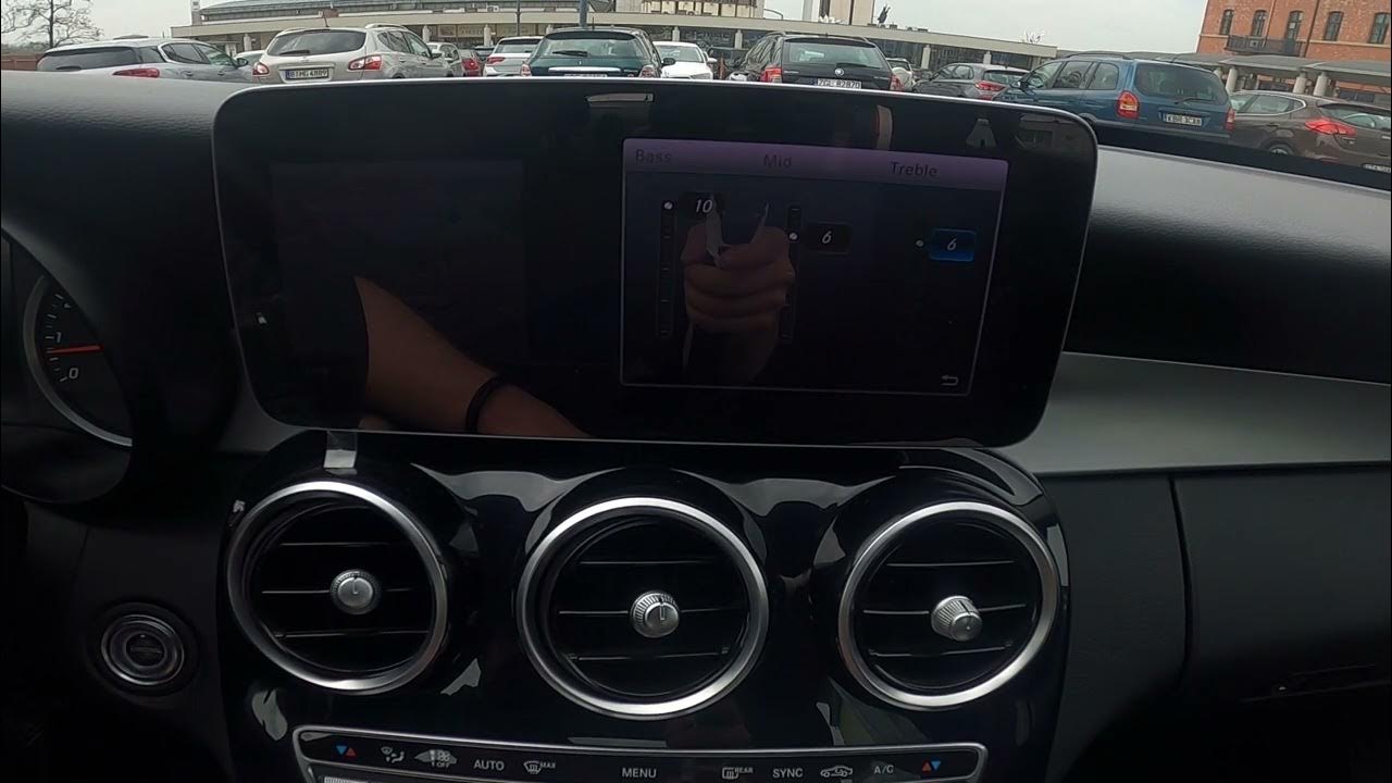 How to Enter and Manage Radio Equalizer in MERCEDES C Class W205 ( 2013 ...