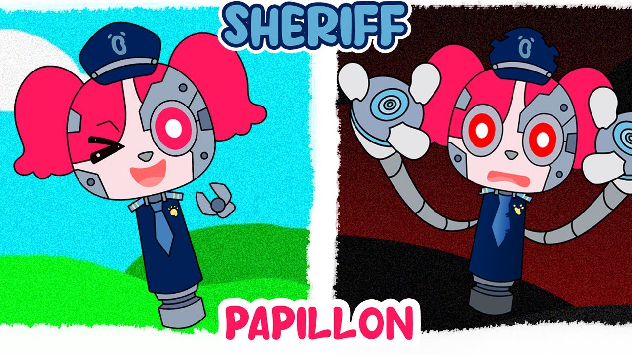 My Sprunki OC: Sheriff Labrador (Sheriff Papillon Robot) - YouTube