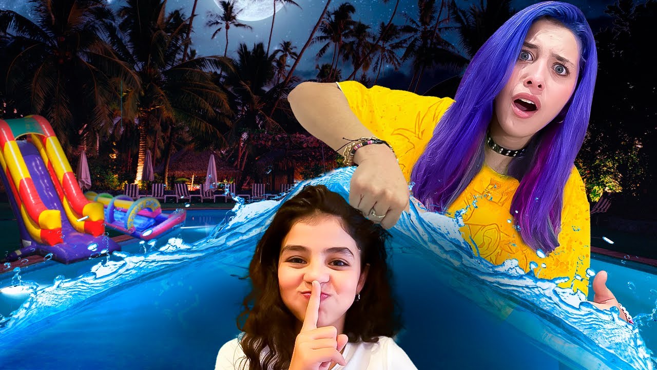 JUGANDO LAS ESCONDIDAS DE NOCHE SIN LUZ💡| Leyla Star💫 - YouTube