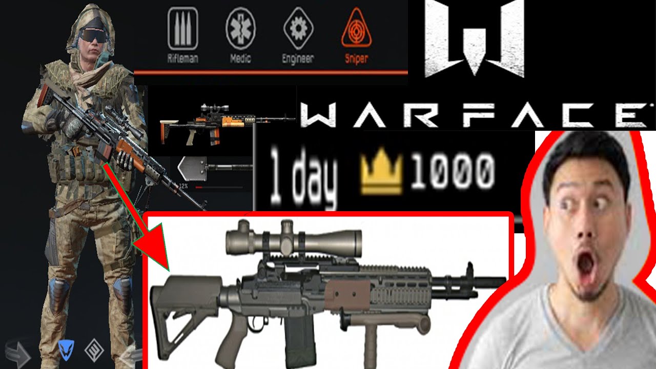 Warface game best Snipers 2018 /Buy 1 days mk 14 ebr elite brown - YouTube