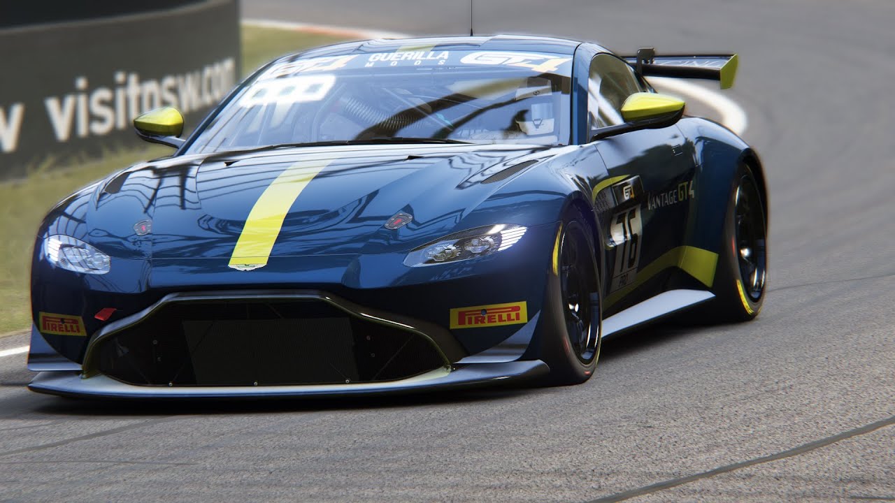 Assetto Corsa - Aston Martin Vantage GT4 + Download - YouTube