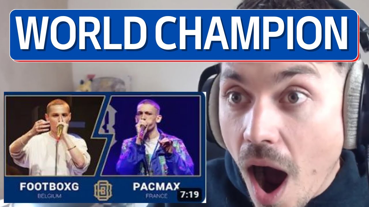 Judge World Beatbox Championship Reacts : 🇧🇪 FootboxG vs PACmax 🇫🇷 Men's Final 2023 - YouTube