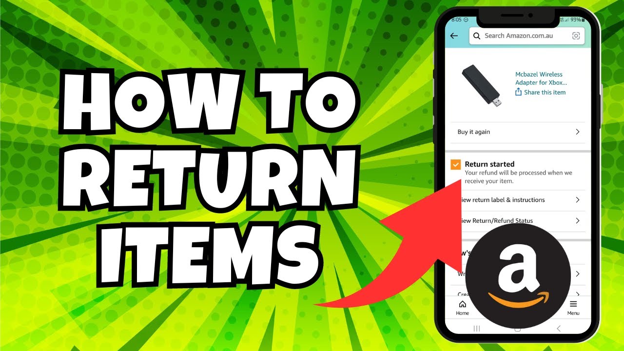 How To Return Items And Get Refunded On Amazon - YouTube
