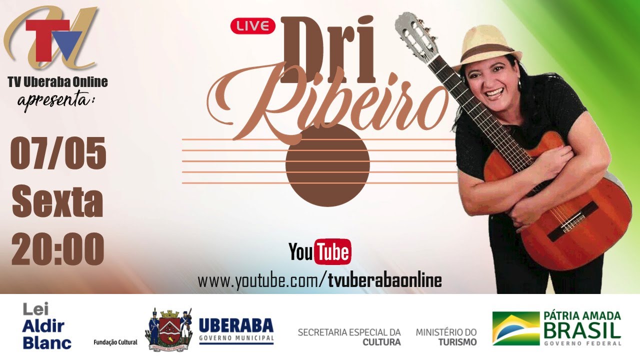 Live: DRI RIBEIRO - Voz e Violão - YouTube