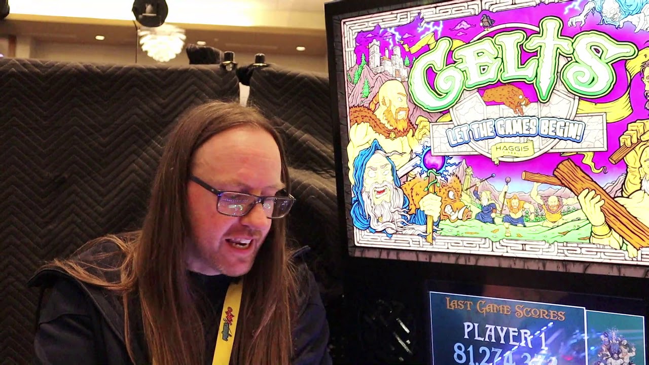Haggis Pinball Celts prototype game overview - YouTube