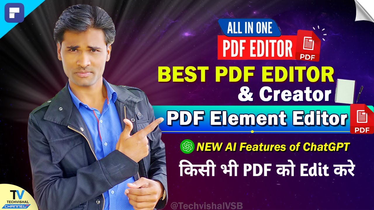 Best PDF Editor 2023 | PDF Elements Editor New AI Features with Chat ...