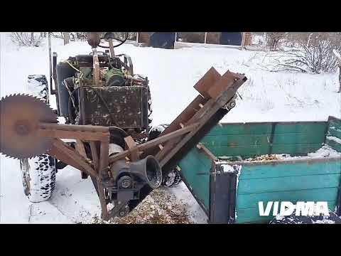 ШНЕКОВЫЙ ИЗМЕЛЬЧИТЕЛЬ ВЕТОК!!! - YouTube