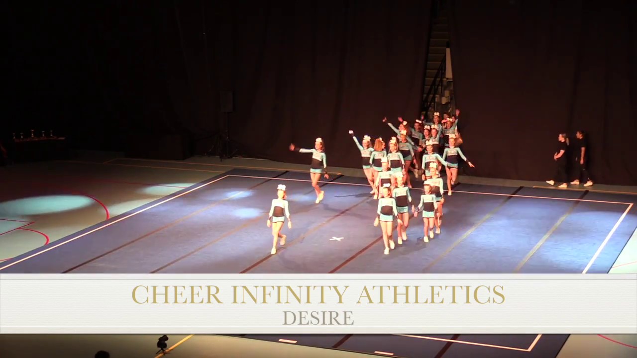 Cheerleading DM 2017, Cheer Infinity Athletics DESIRE - YouTube