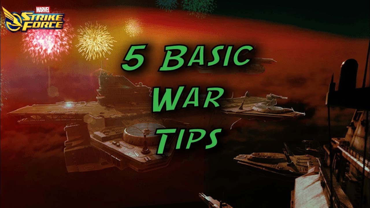 Basics Of War: 5 Tips to Help You Succeed - YouTube