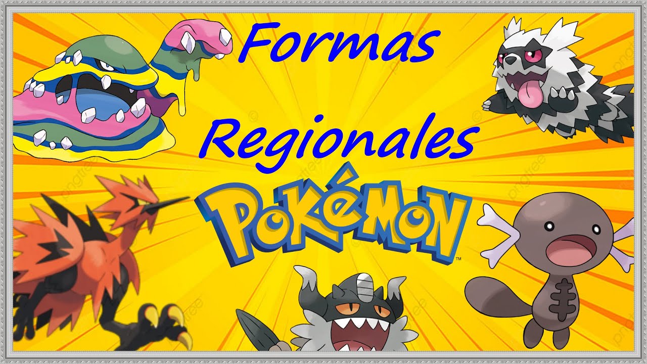 Las Formas Regionales de Pokémon🪁 / Sparky el Pikachu - YouTube