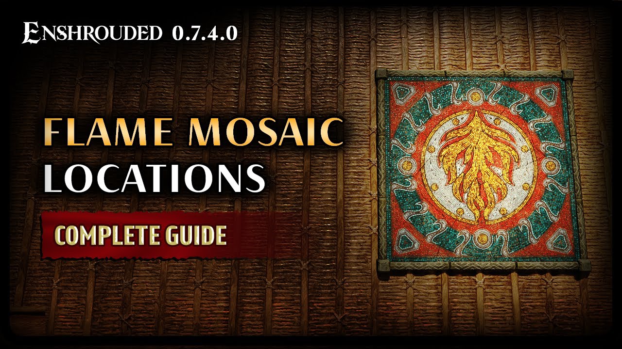 Enshrouded | All 8 Flame Mosaic Pieces locations in Everfrore Keep ...