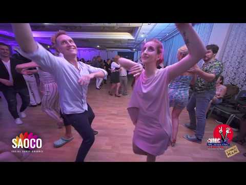 Stanislav Shvetsov and Diana Mironidis Salsa Dancing at 3 Front Relax in Hotel Don-Plaza, 03.08.2019