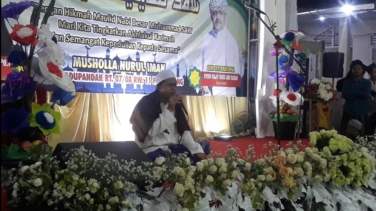 Qori Acara PHBI Maulid nabi Muhammad - YouTube