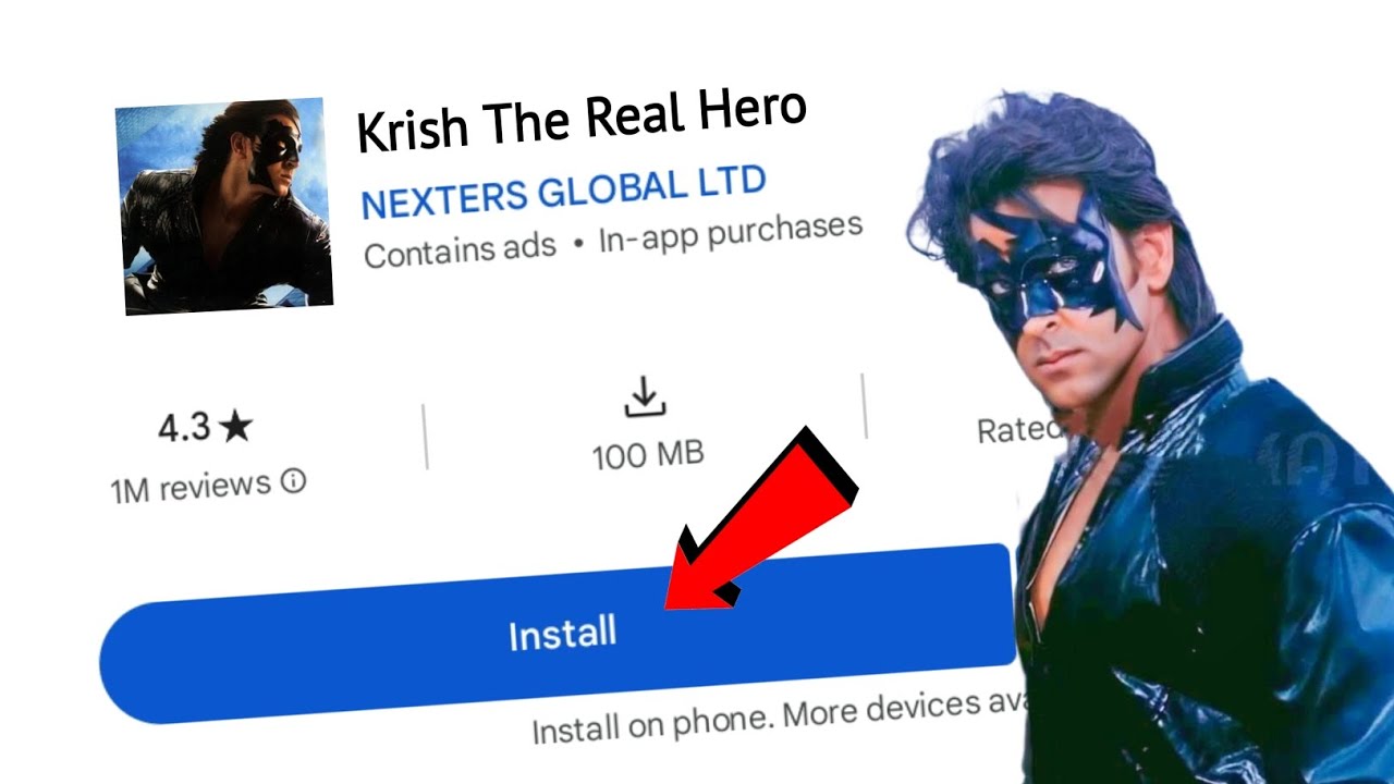 I found Krish game😍 in Play Store 😱😍 || @THE_NP_GAMING - YouTube