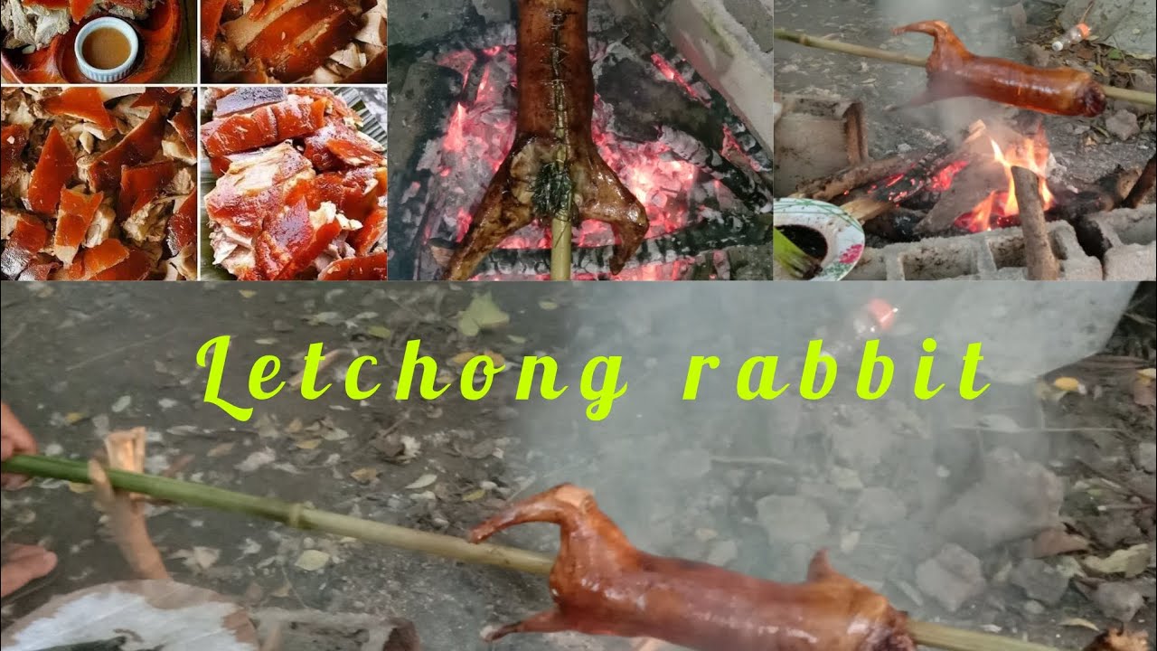 PAANO MAG LUTO NG LETCHONG RABBIT/how to cook letchong rabbit # ...